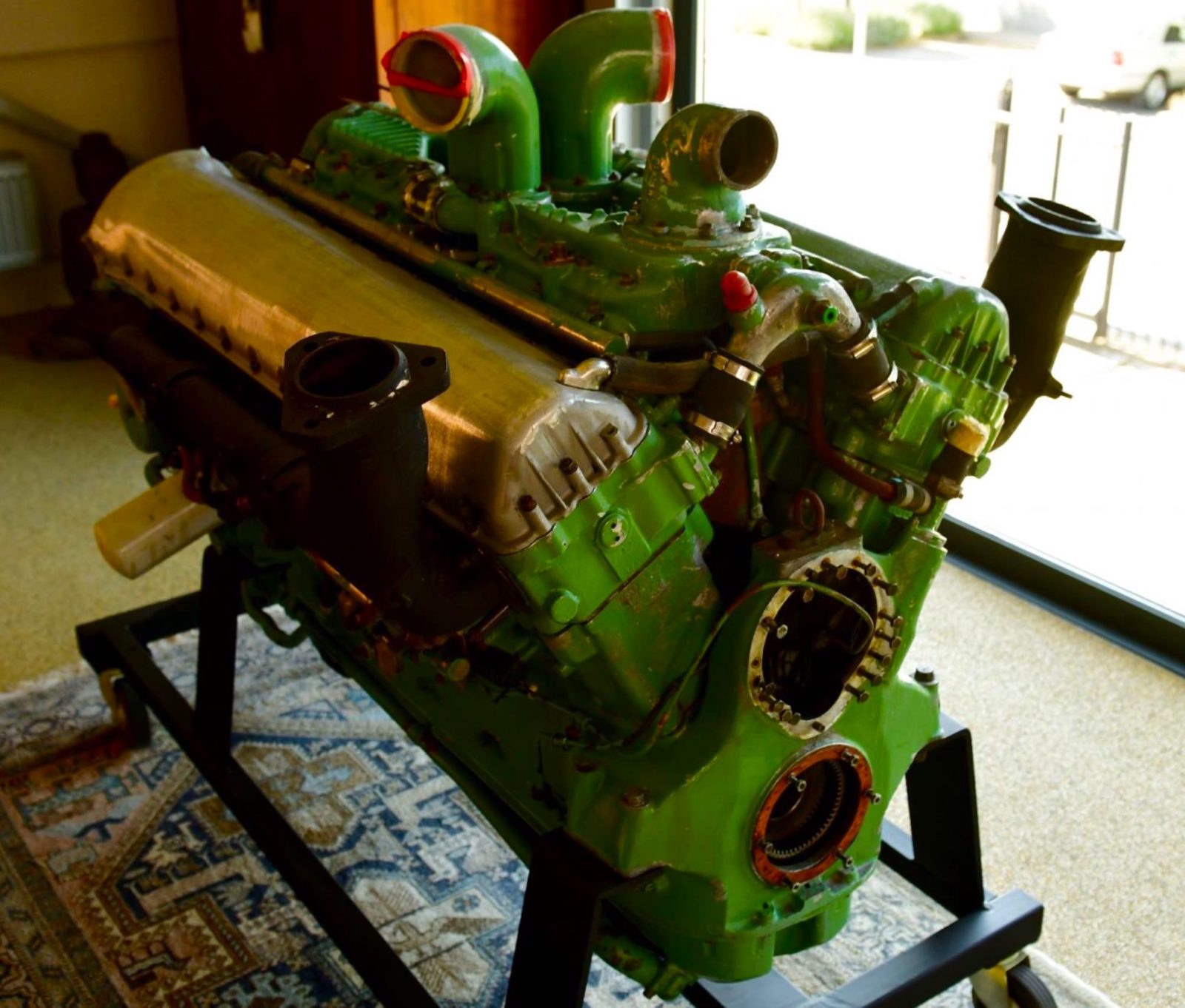 For Sale: A Rolls-Royce Merlin Meteor V12 Tank Engine – 27 Litres + 650 bhp