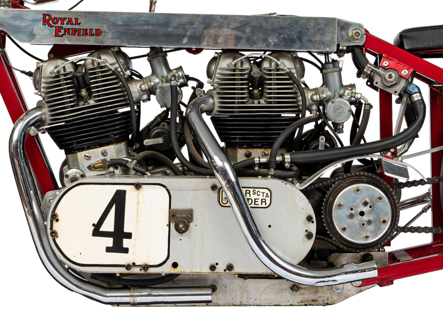 Twin-Engined Royal Enfield Land Speed Racer – The First Naked Bike To ...