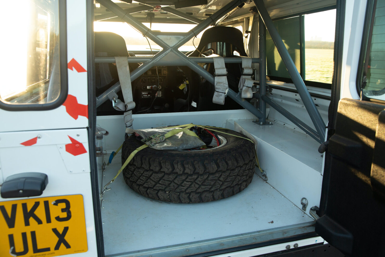 An Unusual Rally Racer: Land Rover Defender 90 Challenge Built By Bowler