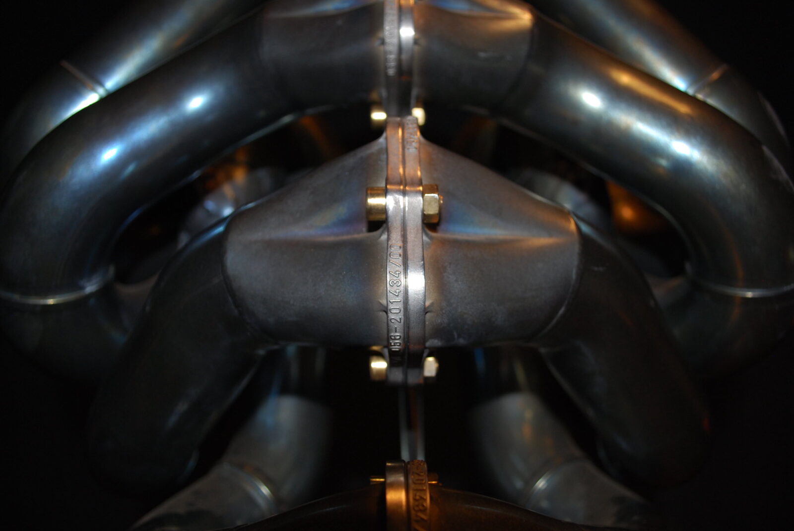 Sergio Perez's Ferrari 056 Formula 1 Exhaust – A Sculpture by Mike O'Connor
