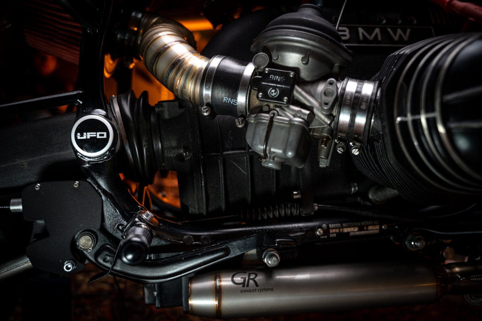 A BMW R100R Cafe Racer By UFO Garage