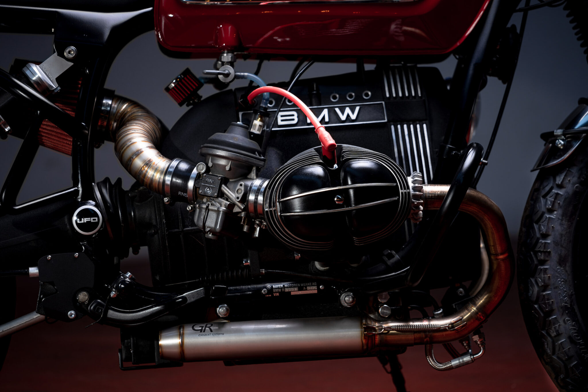 A BMW R100R Cafe Racer By UFO Garage