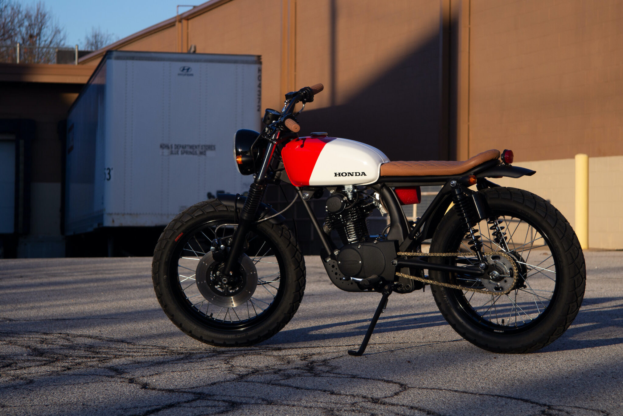 A Custom Honda CB125 By Slipstream Creations