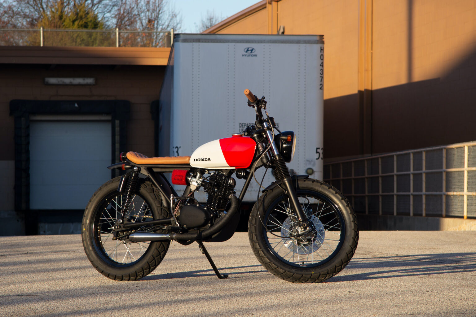 A Custom Honda CB125 By Slipstream Creations