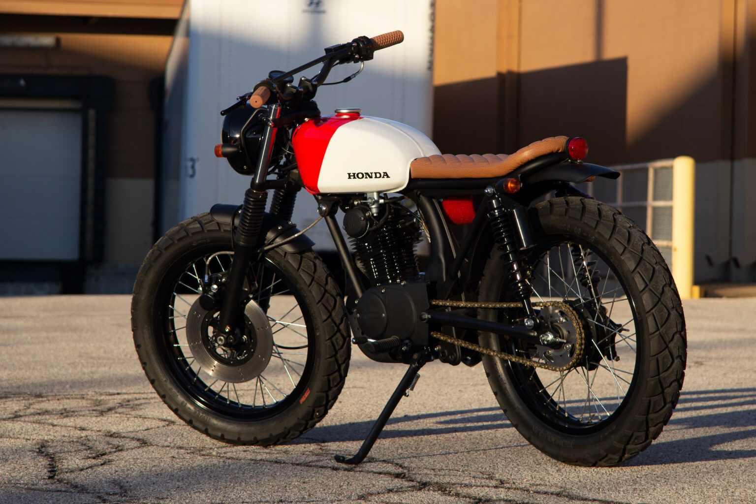 A Custom Honda CB125 By Slipstream Creations