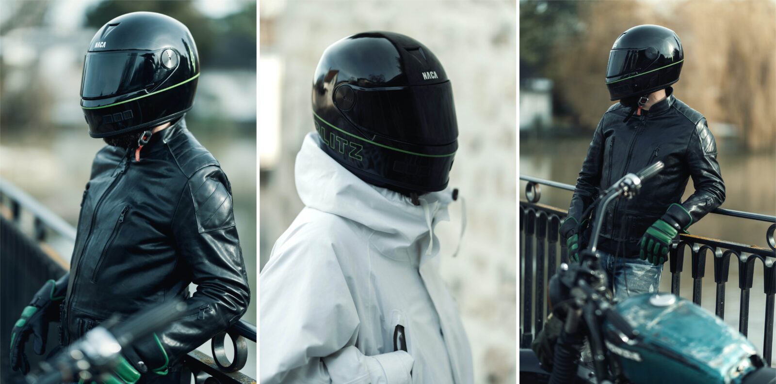 The New NACA x Blitz Full Face Helmet