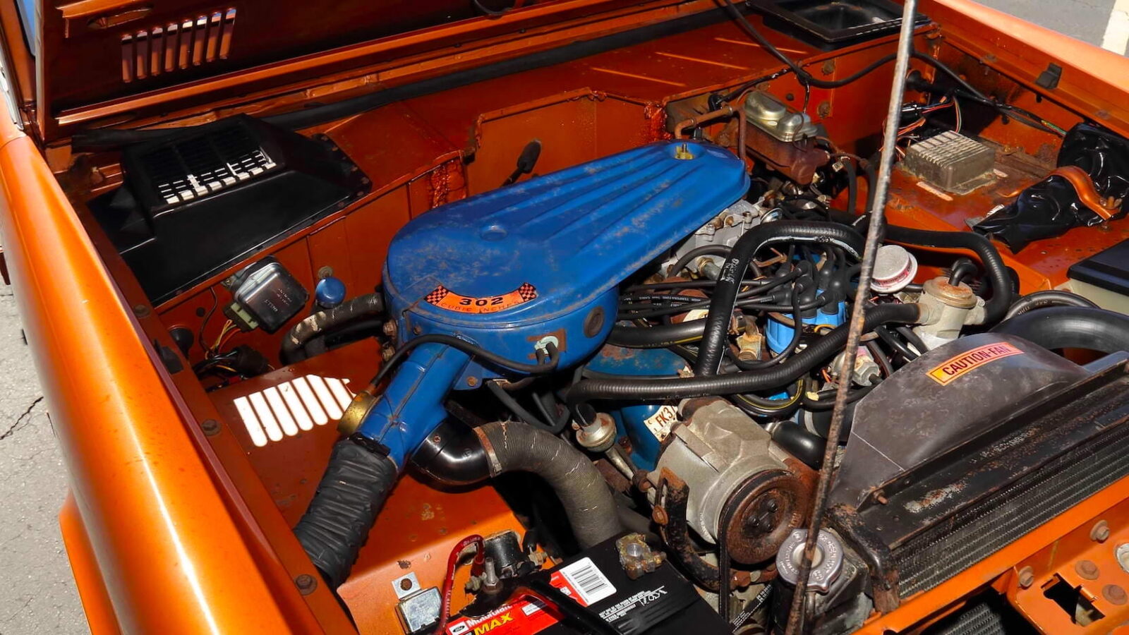 Early Ford Bronco Engine