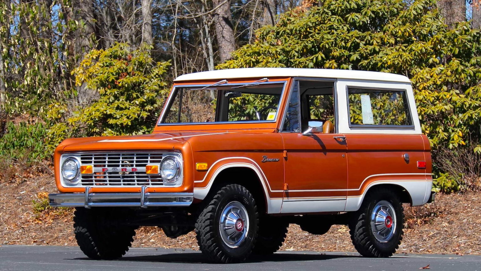 Unrestored Survivor: 1975 Ford Bronco With 3,150 Miles From New