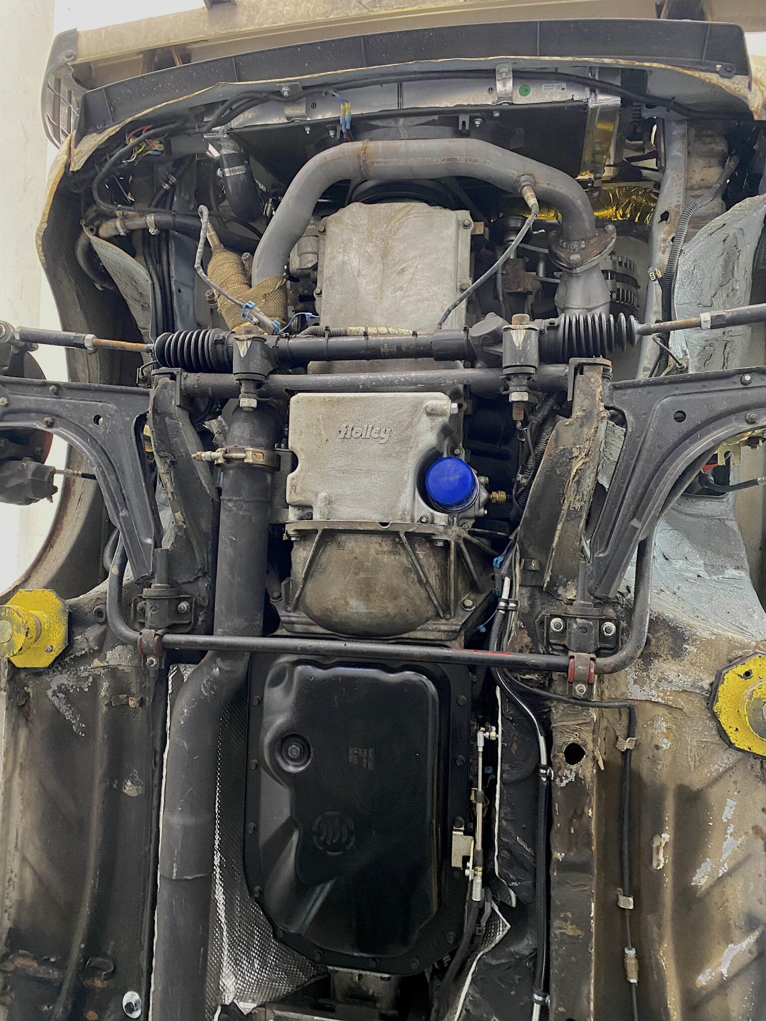 An LS-Swapped Rear Wheel Drive VW Rabbit Pickup – Now With 366 RWHP