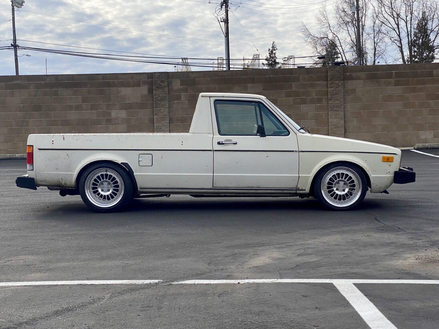 An LS-Swapped Rear Wheel Drive VW Rabbit Pickup – Now With 366 RWHP