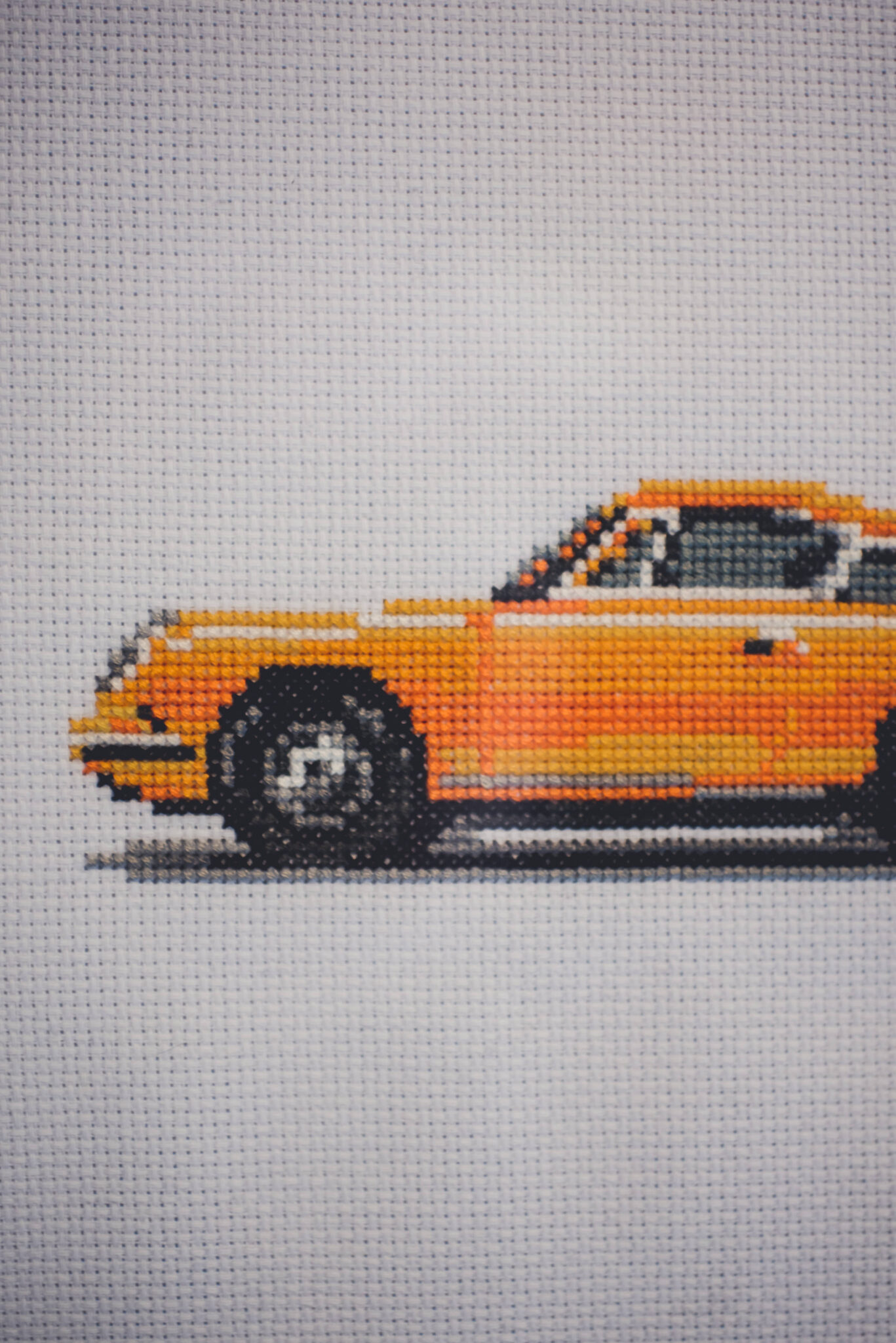 CforCROSSSTITCH – Immortalize Your Car In Cross Stitch