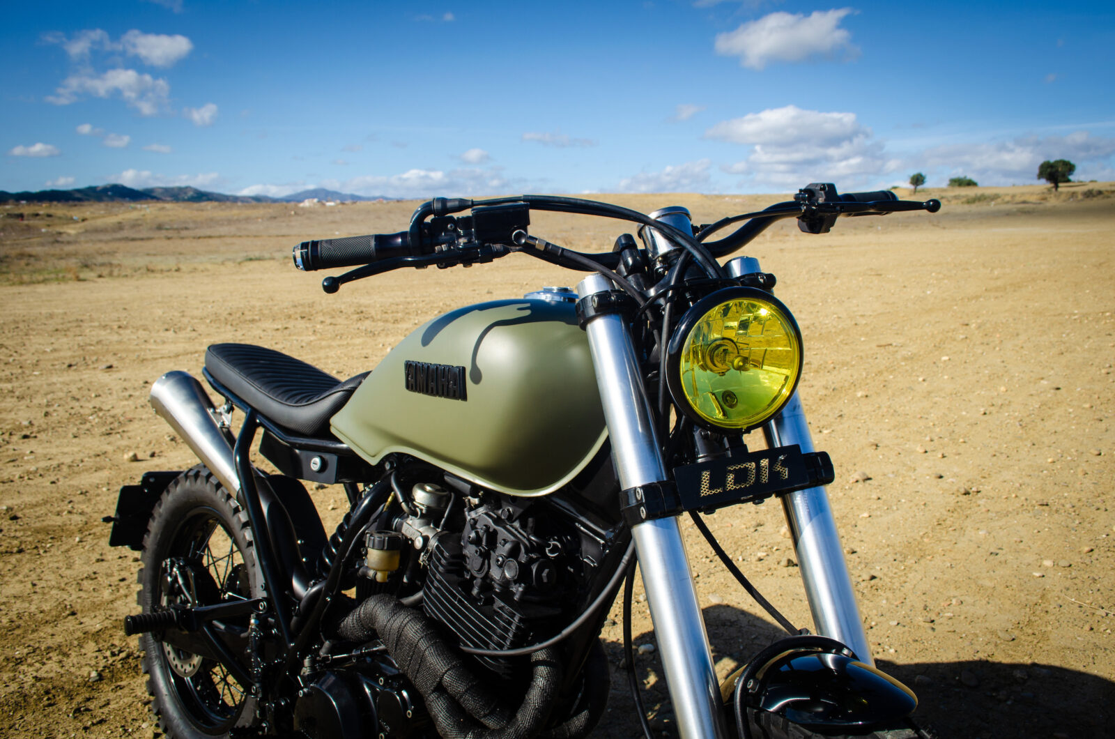 A Custom Yamaha XT600 by Lord Drake Customs