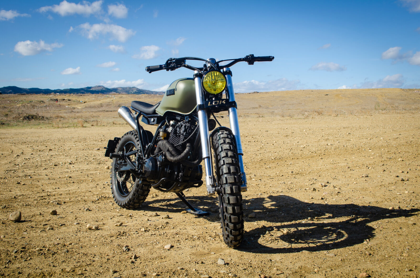 A Custom Yamaha XT600 by Lord Drake Customs