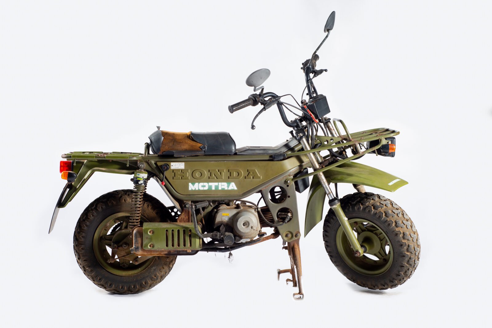 Honda CT50 Motra – A Rare Off-Road Scooter With High + Low Range