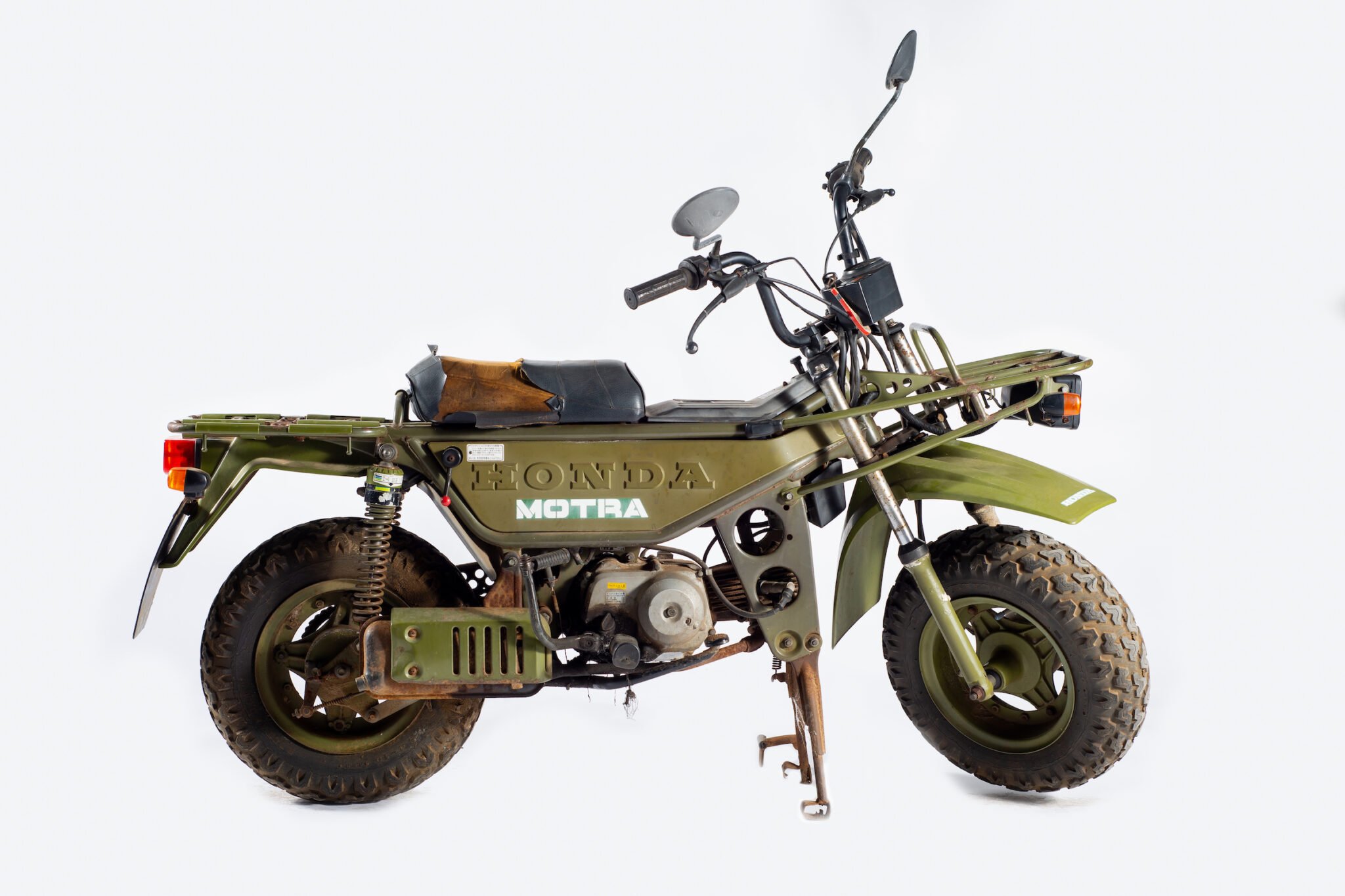 Honda CT50 Motra – A Rare Off-Road Scooter With High + Low Range