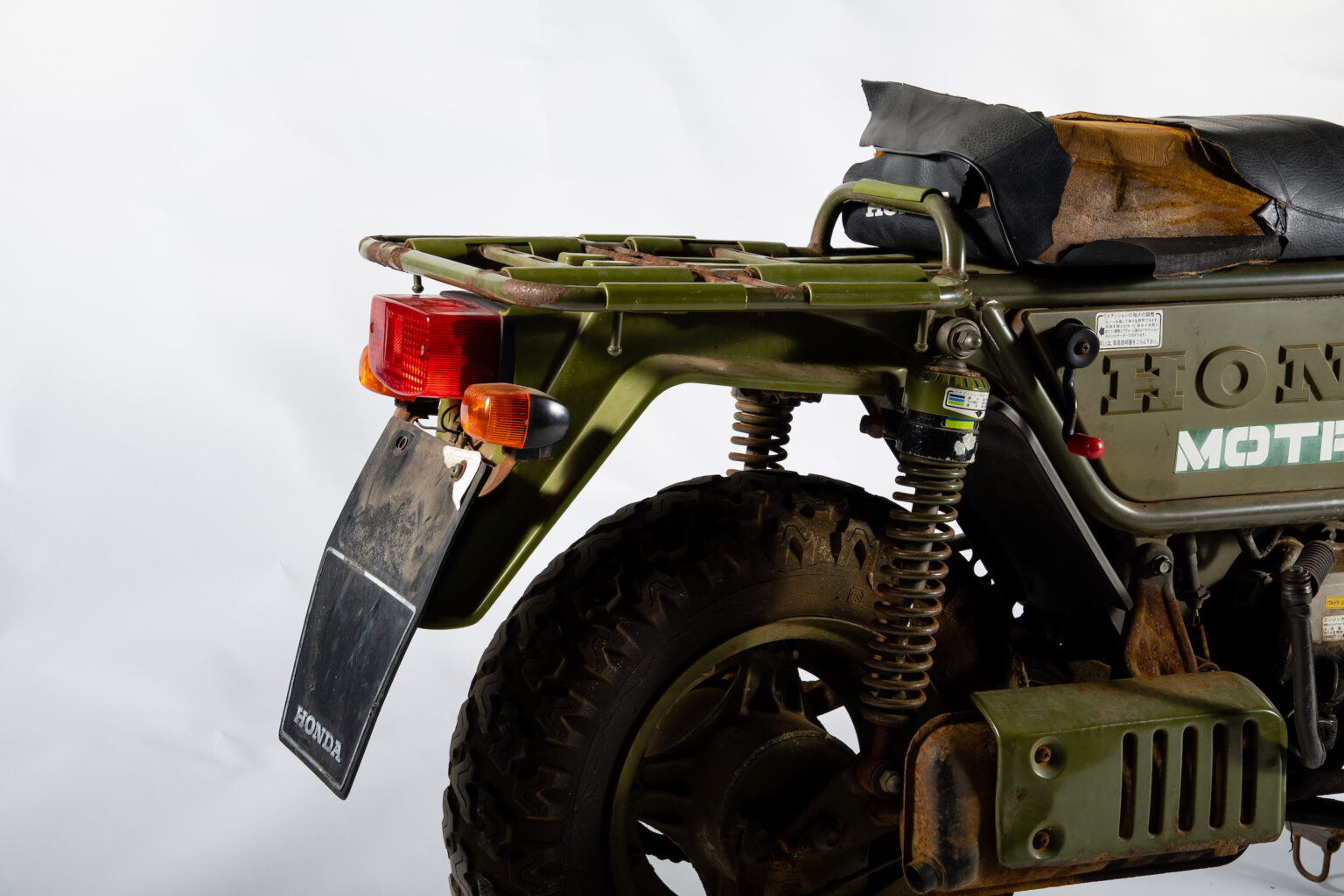 Honda CT50 Motra – A Rare Off-Road Scooter With High + Low Range