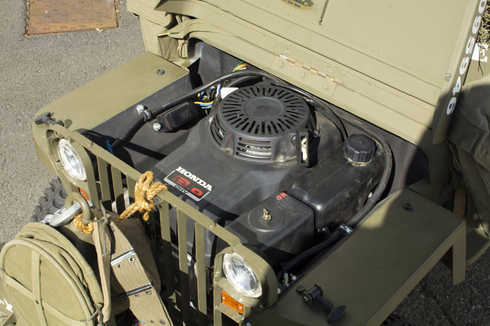 The Mini Jeep – A Drivable Gasoline-Powered Off Roader