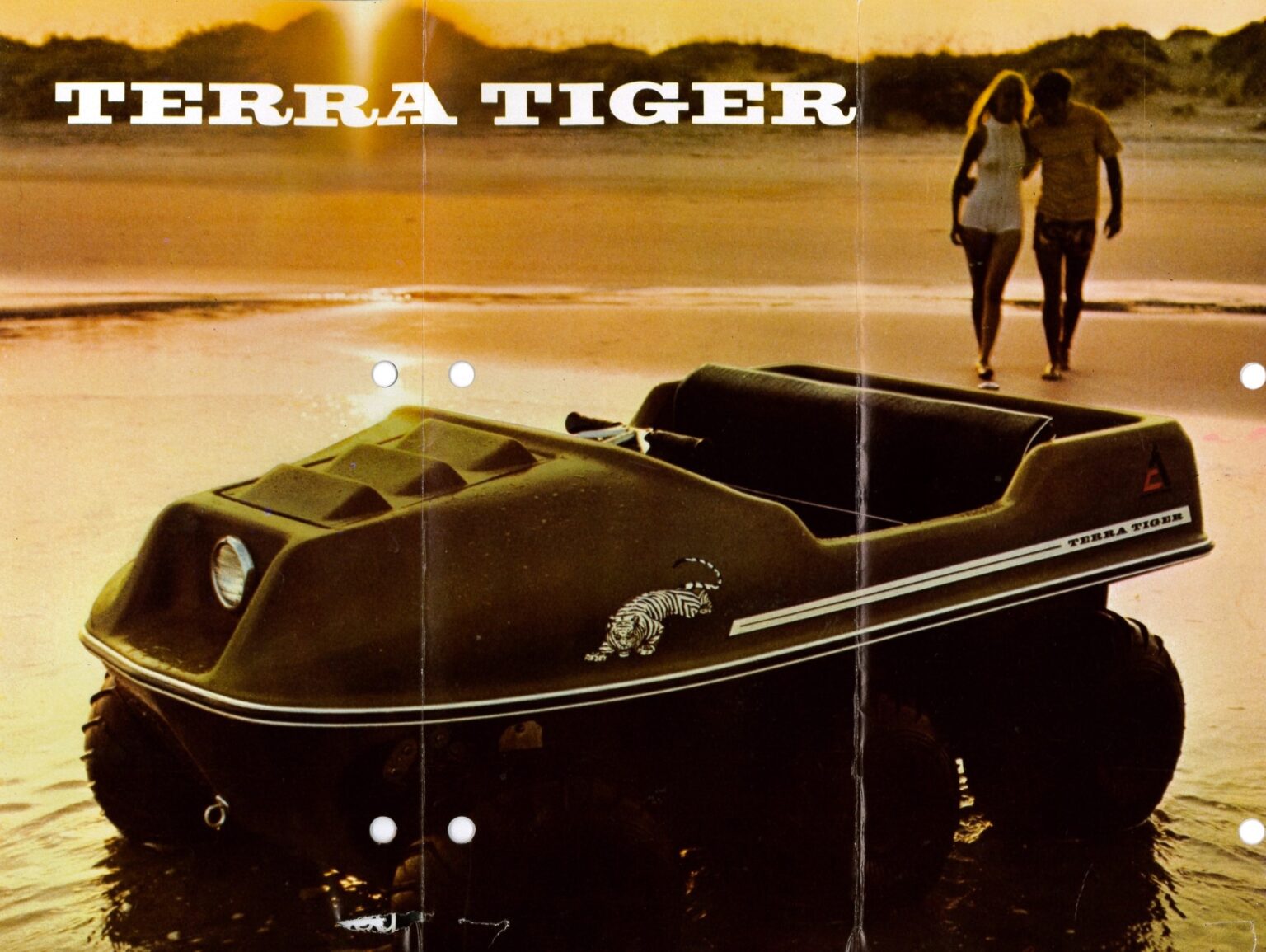 Allis-Chalmers Terra Tiger 6x6 - A Vintage Six-Wheel Drive Amphibious ATV