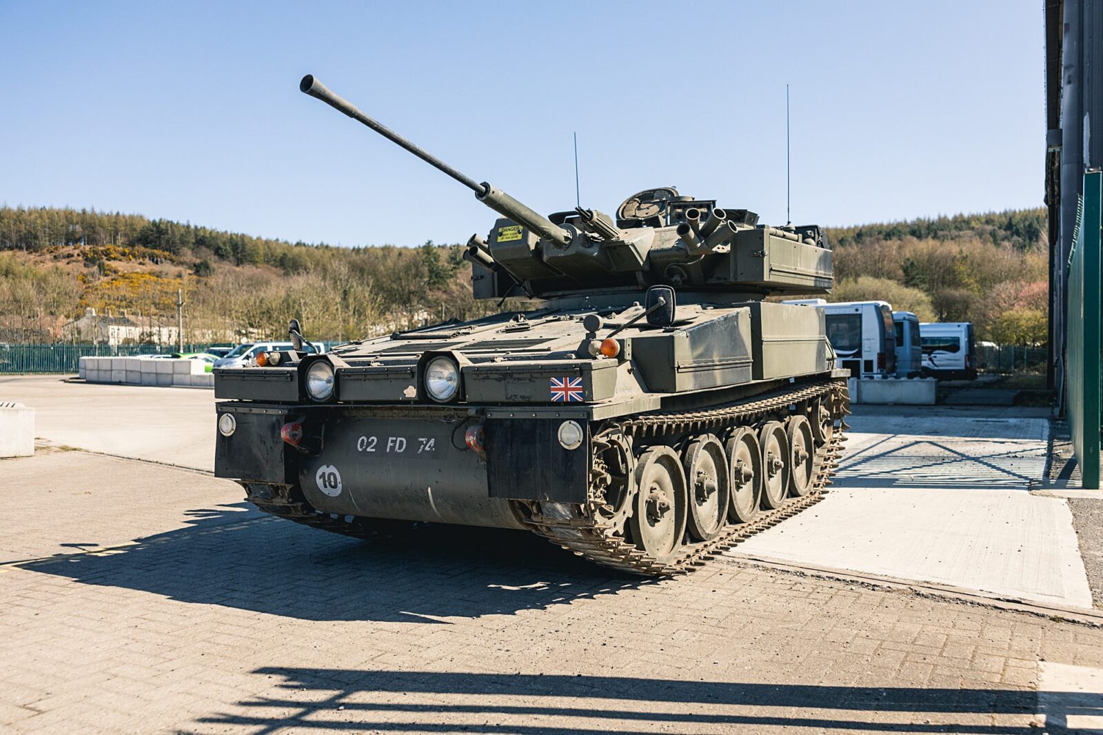 For Sale: An Alvis Sabre Light Tank – A Pandemic Proof Daily Driver?