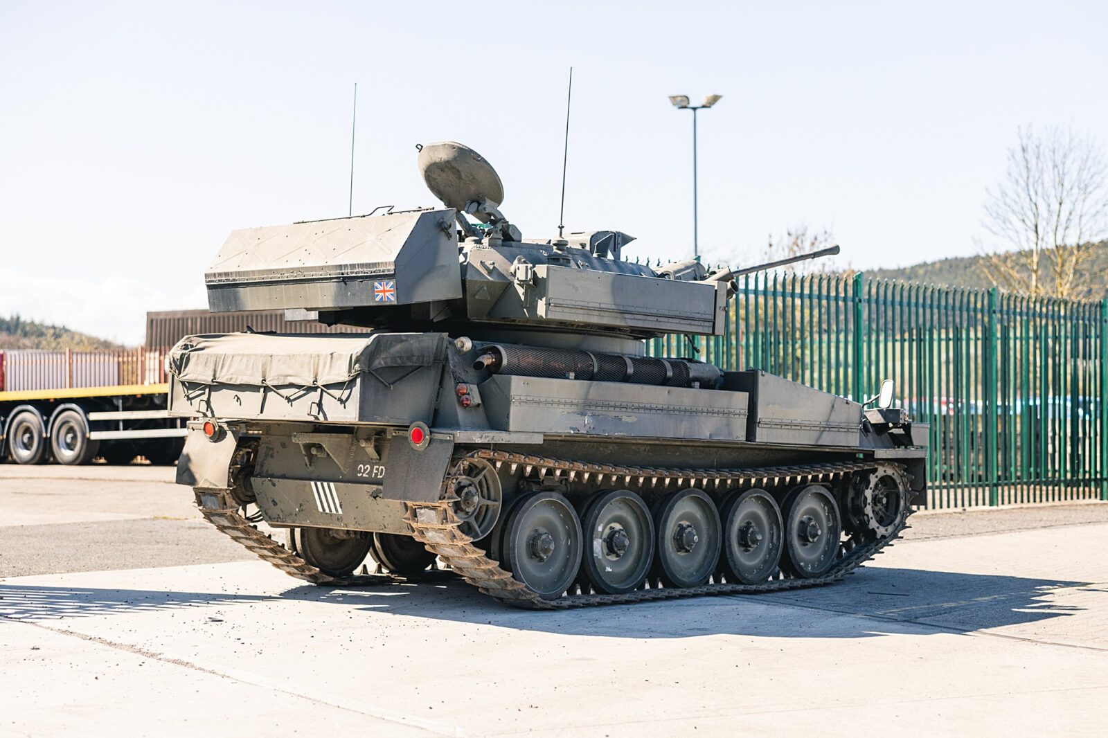 For Sale: An Alvis Sabre Light Tank – A Pandemic Proof Daily Driver?