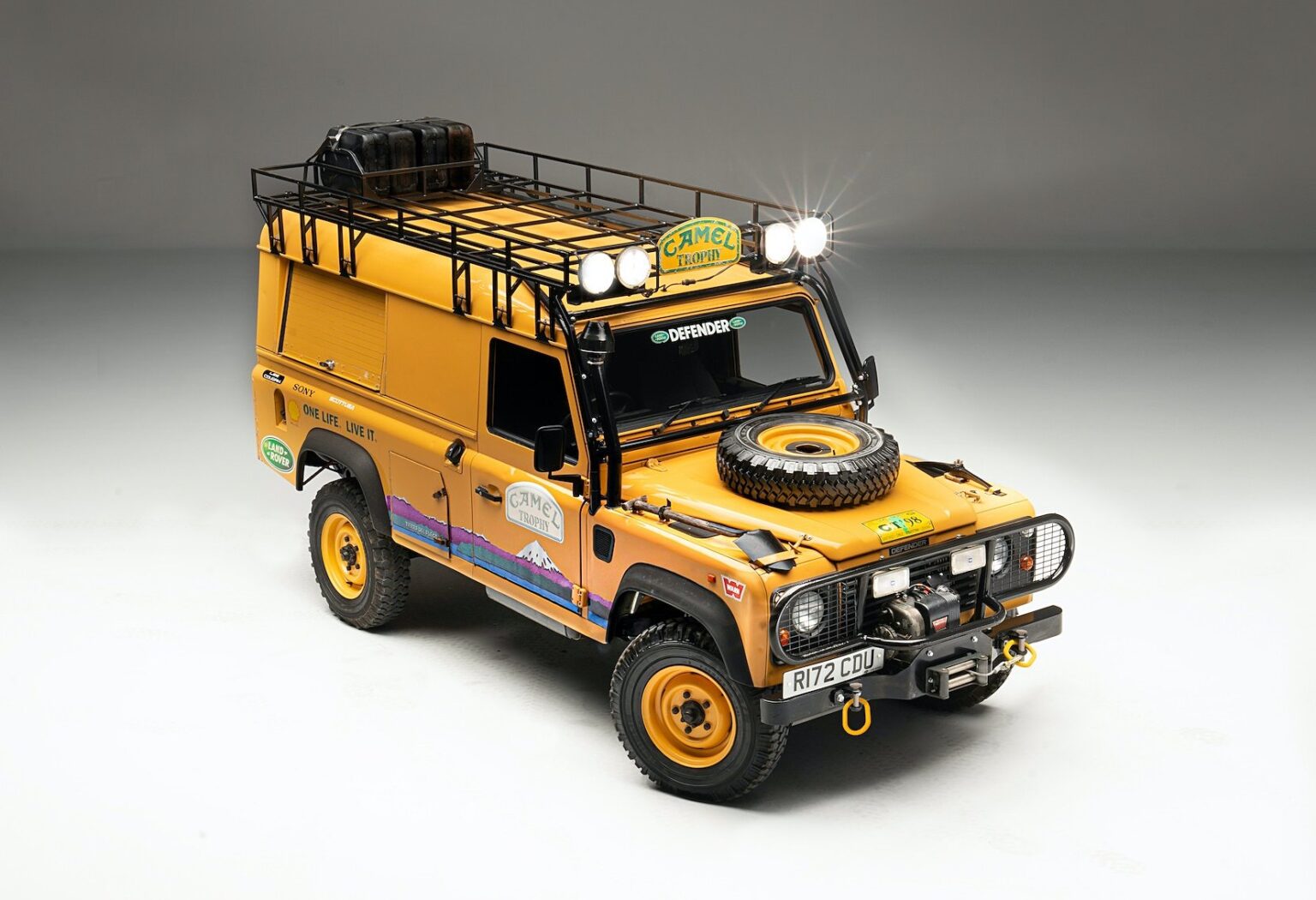 For Sale: An Original Camel Trophy Veteran: 1998 Land Rover Defender 110