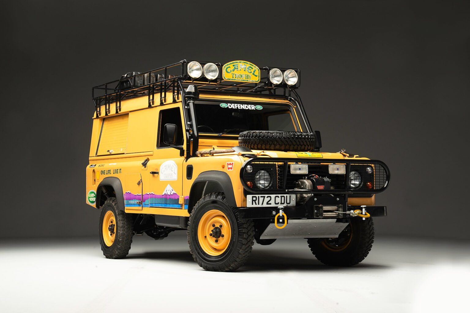 For Sale: An Original Camel Trophy Veteran: 1998 Land Rover Defender 110