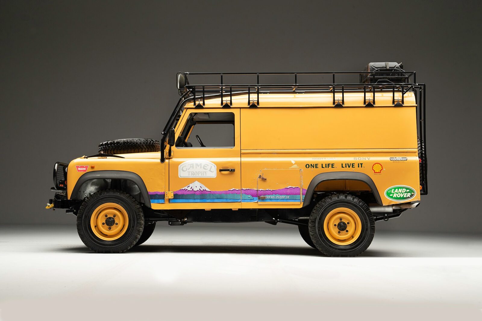 For Sale: An Original Camel Trophy Veteran: 1998 Land Rover Defender 110