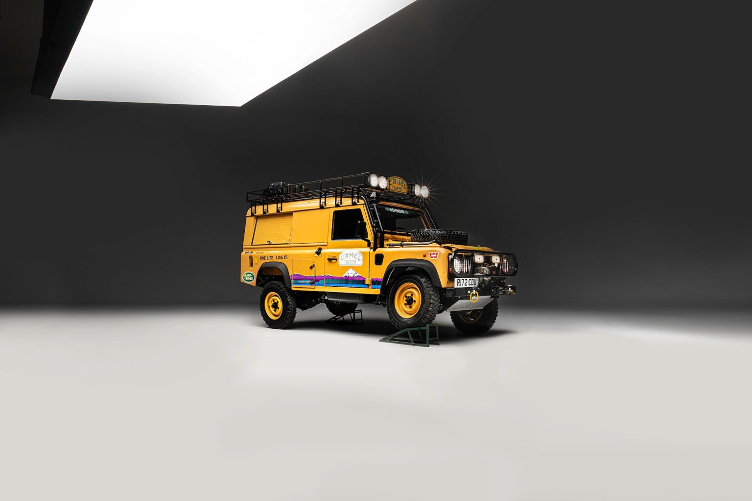 For Sale: An Original Camel Trophy Veteran: 1998 Land Rover Defender 110