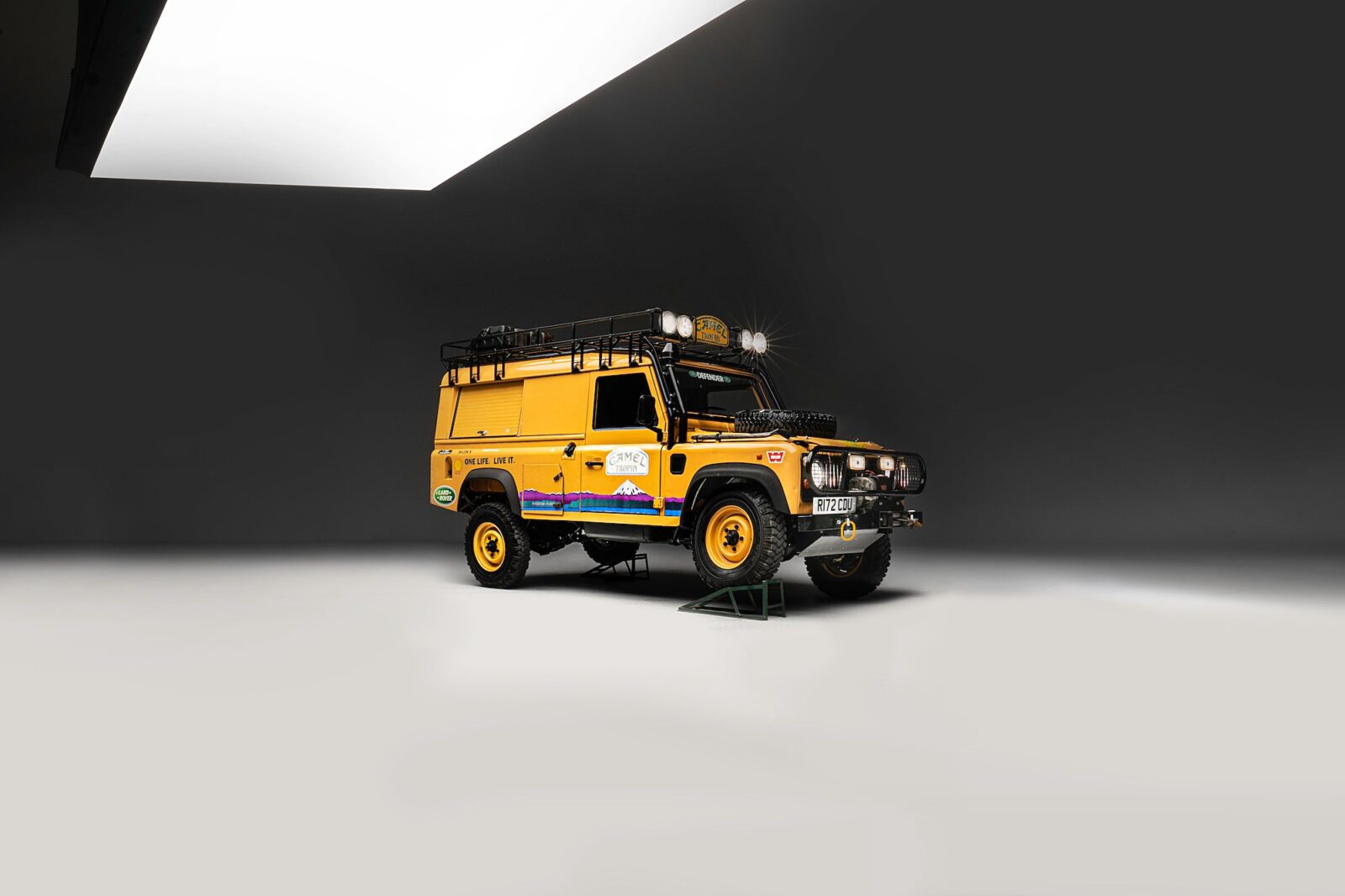 For Sale: An Original Camel Trophy Veteran: 1998 Land Rover Defender 110