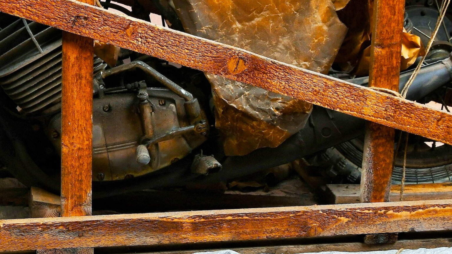 Still In Its Factory Crate: A 1973 CZ "Coffin Tank" Motocross Racer