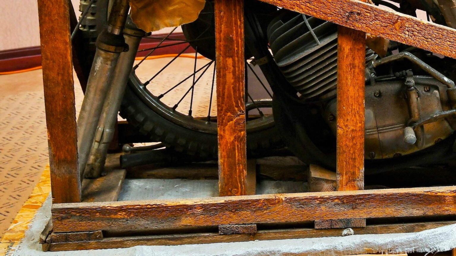 Still In Its Factory Crate: A 1973 CZ "Coffin Tank" Motocross Racer