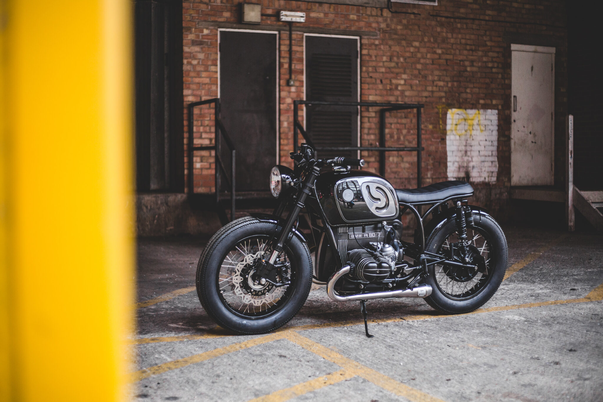 A Custom Ex-Police Motorcycle – A BMW R80 TIC By Sinroja Motorcycles