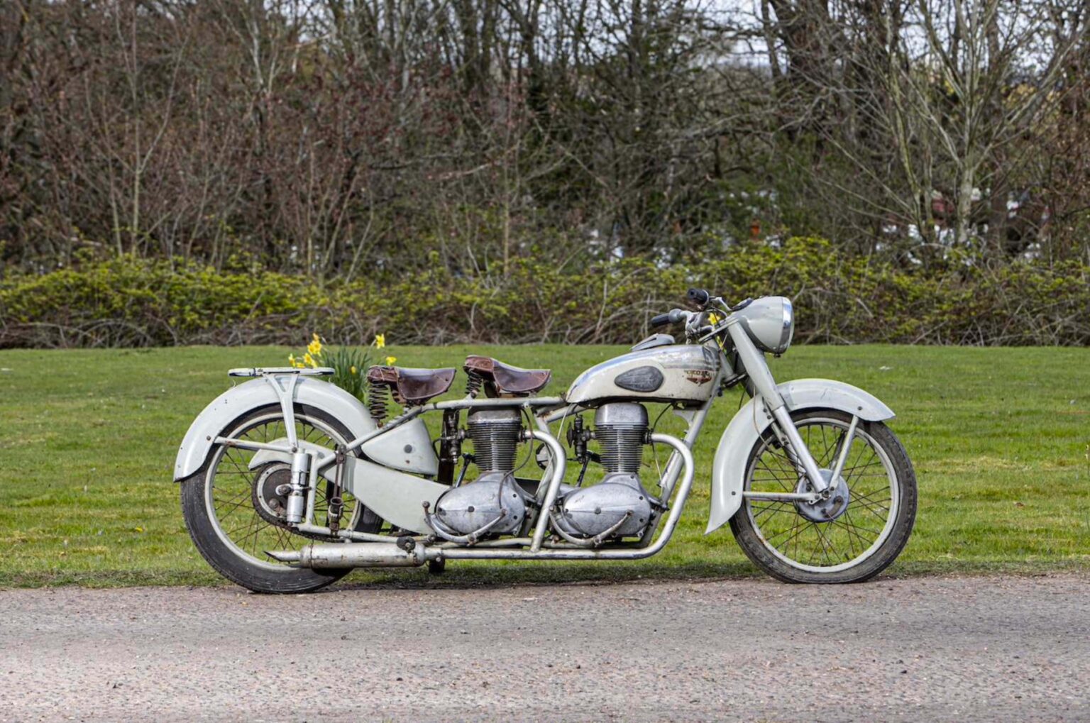 For Sale: An Unusual Motoconfort Twin-Engined Motorcycle