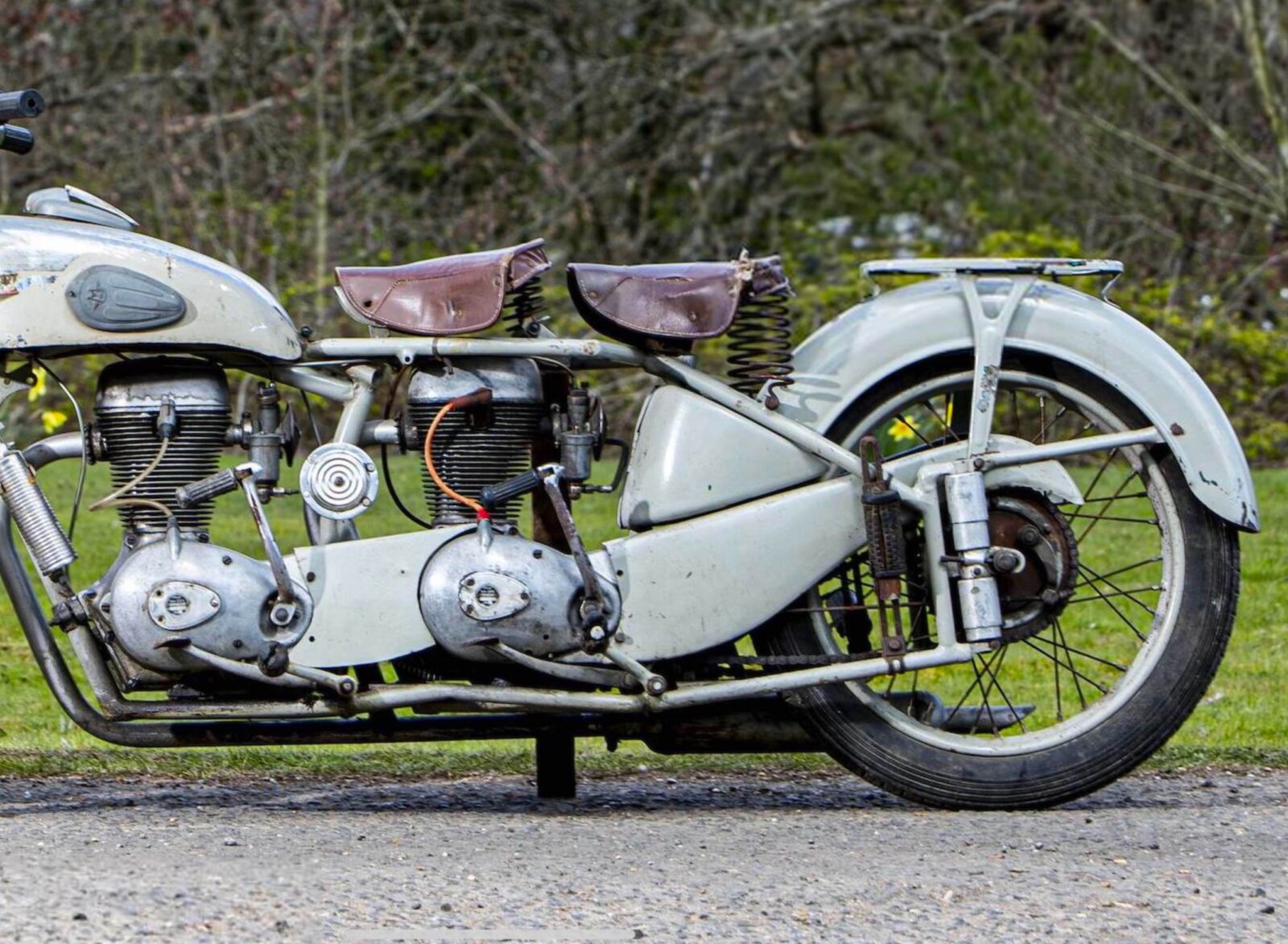 For Sale: An Unusual Motoconfort Twin-Engined Motorcycle