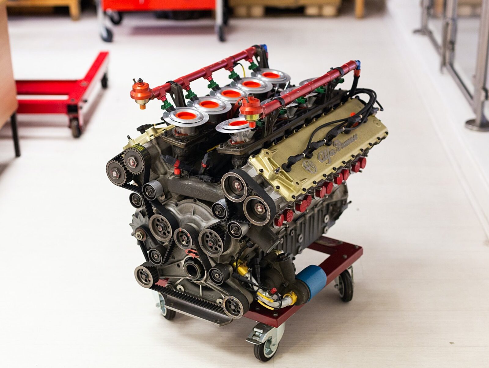 There's An Alfa Romeo V10 "V1035" Formula 1 Engine For Sale