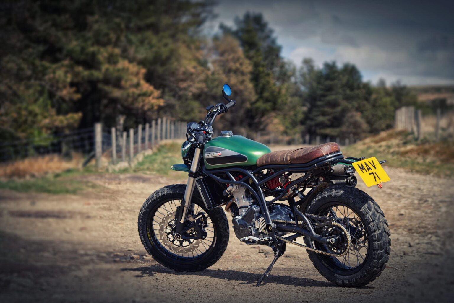 The New CCM Maverick – The Classic British Scrambler Reimagined