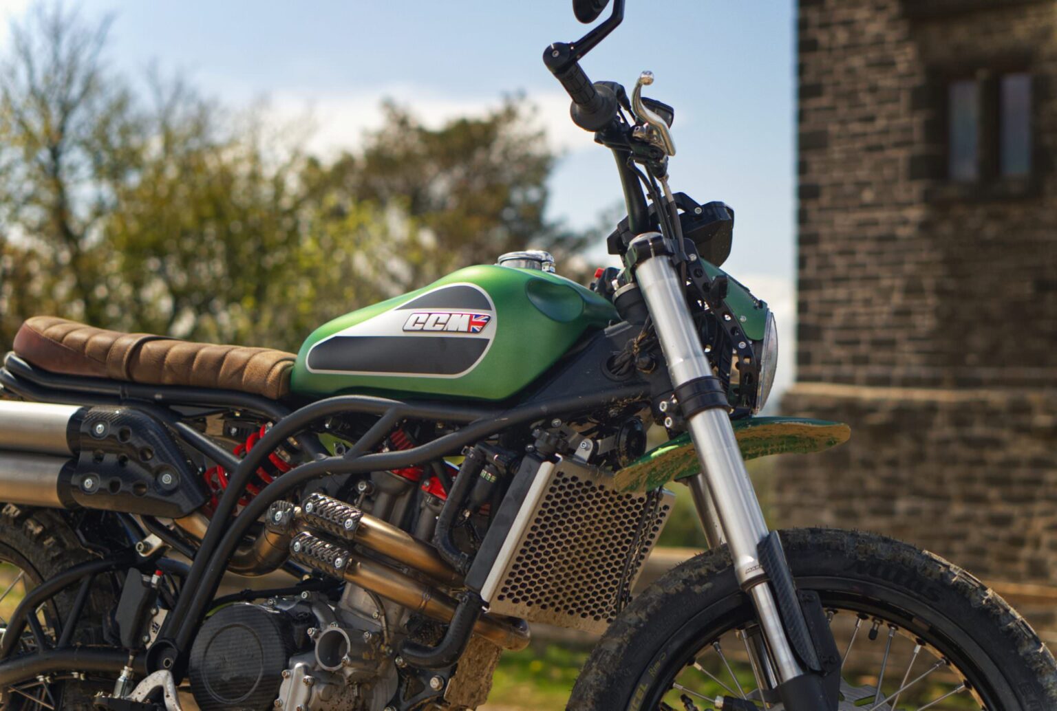 The New CCM Maverick – The Classic British Scrambler Reimagined