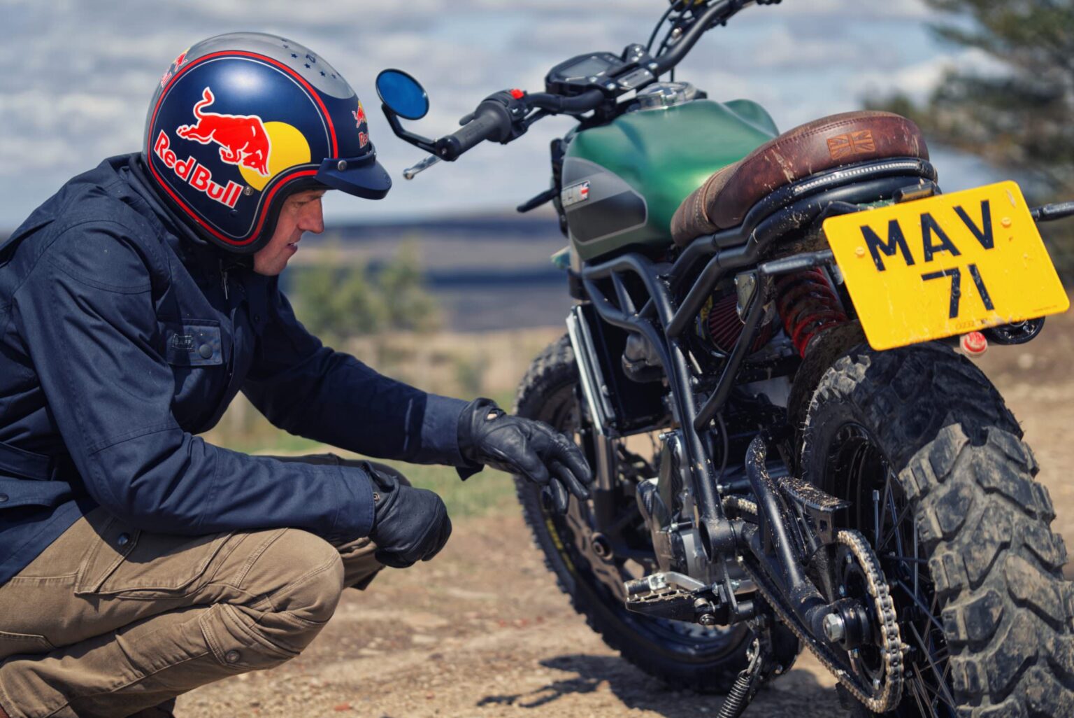 The New CCM Maverick – The Classic British Scrambler Reimagined
