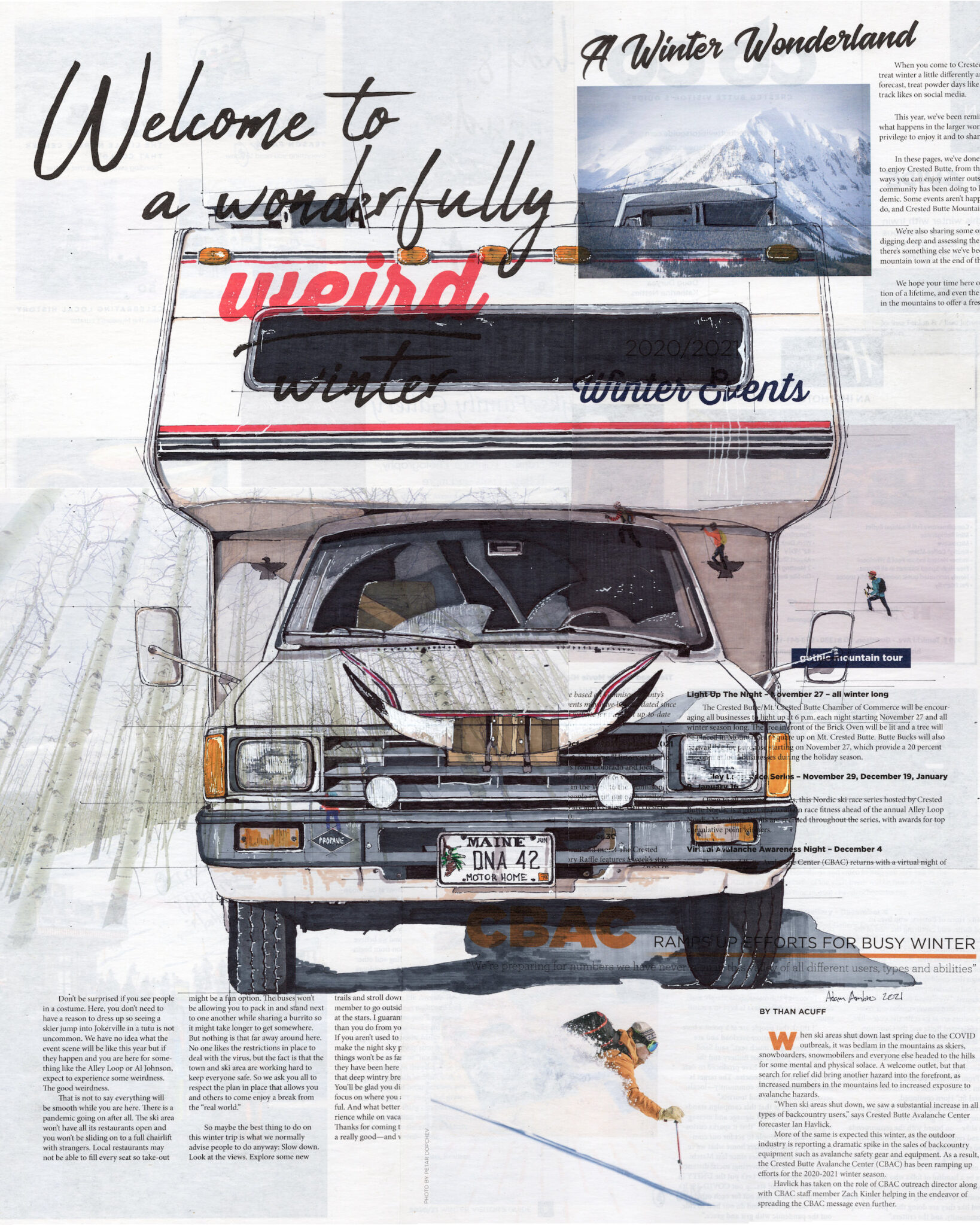 The Adventuremobile Art Of Adam Ambro