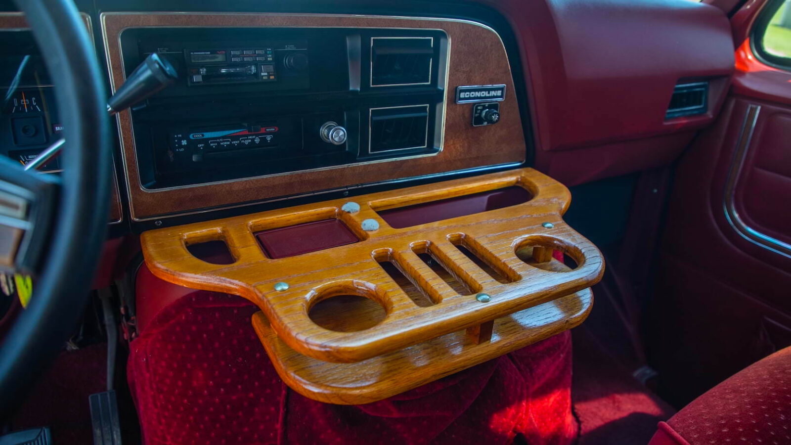 An Original Custom 1980s Ford Econoline Van