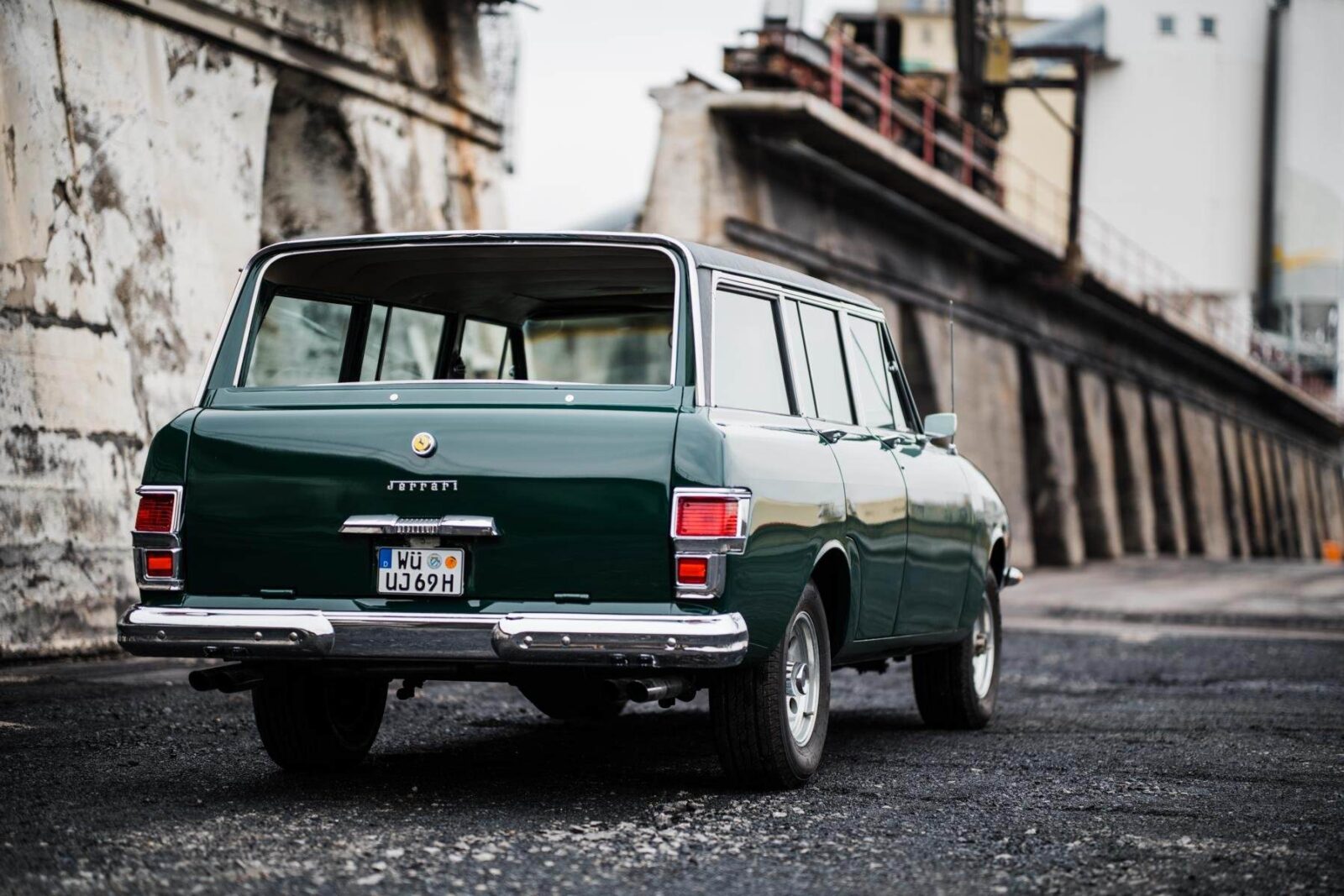 The Jerrari: A Ferrari-Jeep Wagoneer Combination From The 1960s