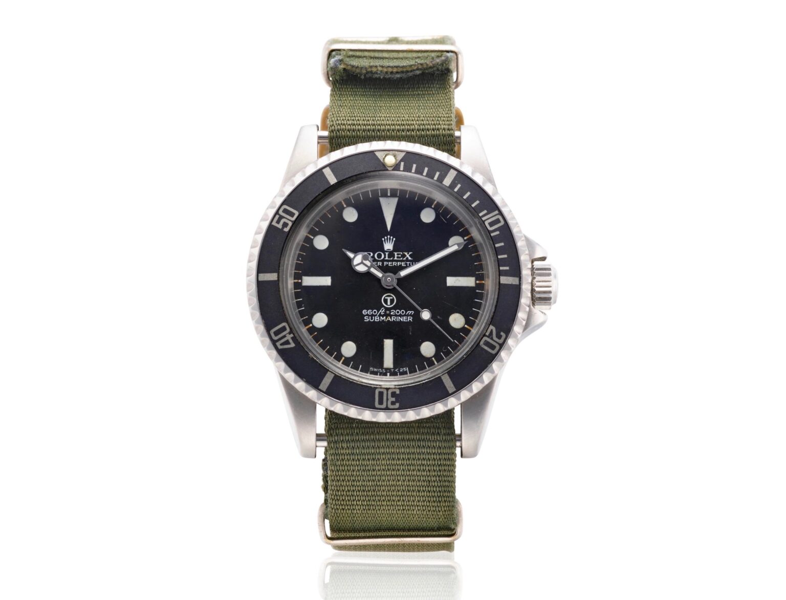 A Rare Rolex Military Submariner Used By Special Forces – The MilSub