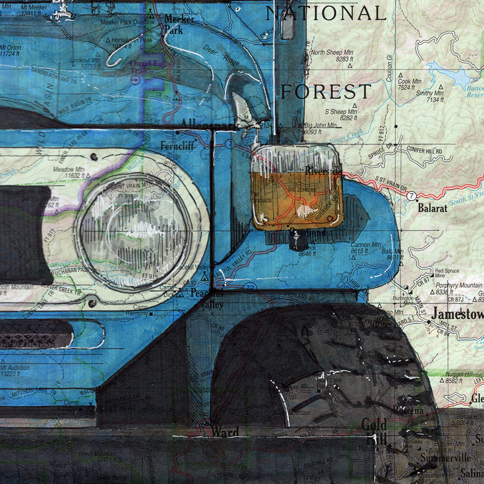 The Adventuremobile Art Of Adam Ambro