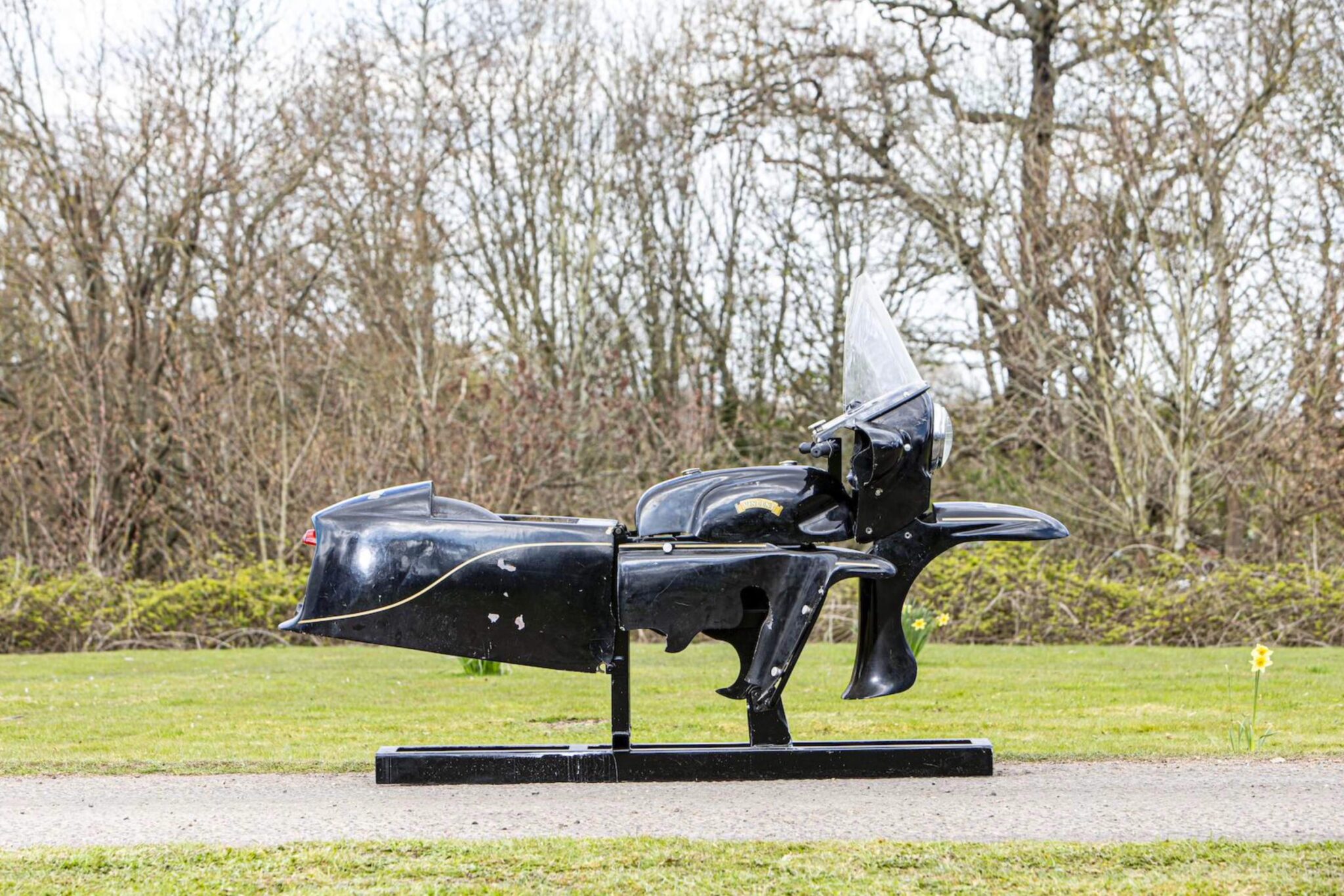 Vincent Black Knight Bodywork – Need A New Sculpture For Your Living Room?