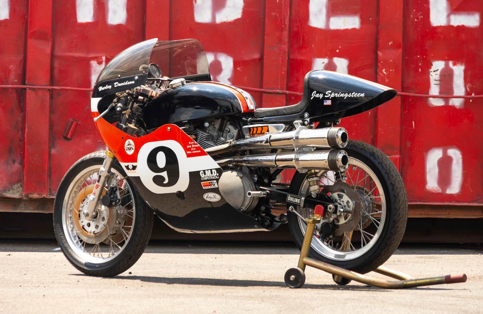 A Custom-Built Harley-Davidson XRTT 750 Road Racer