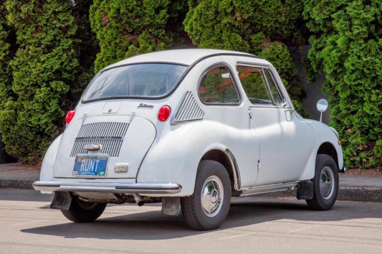 The Tiny Subaru 360 Was The First Subaru Production Car Imported Into ...