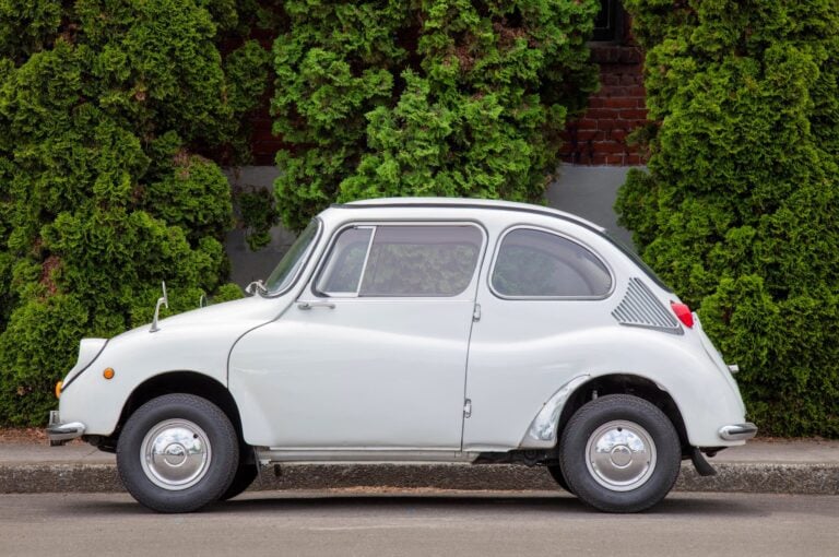 The Tiny Subaru 360 Was The First Subaru Production Car Imported Into ...