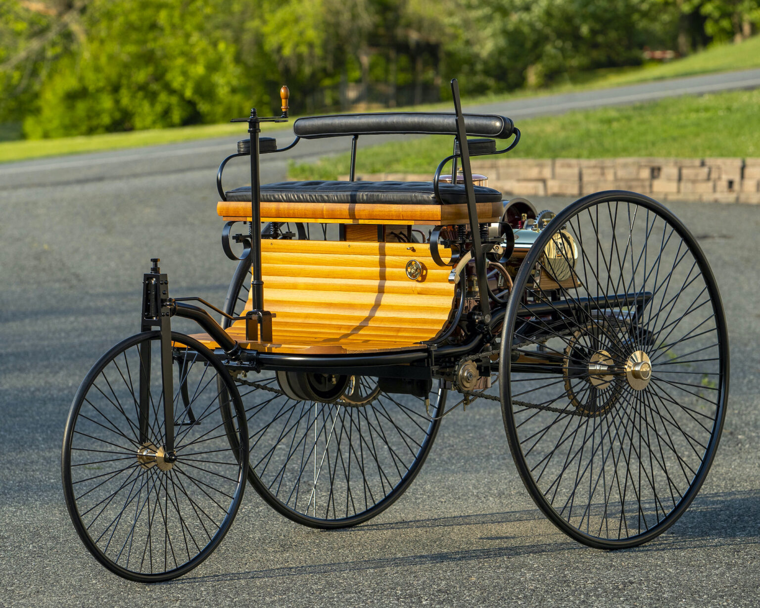 The First Automobile A Benz Patent Motorwagen Ectype 60 000 USD The First Automobile A Benz Patent Motorwagen Ectype 60 000 USD
