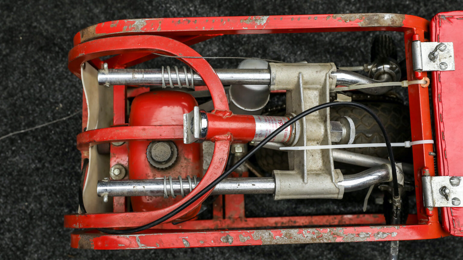 A Rare Fuji Go Devil Folding Mini Scooter – The "Suitcase Motorcycle"