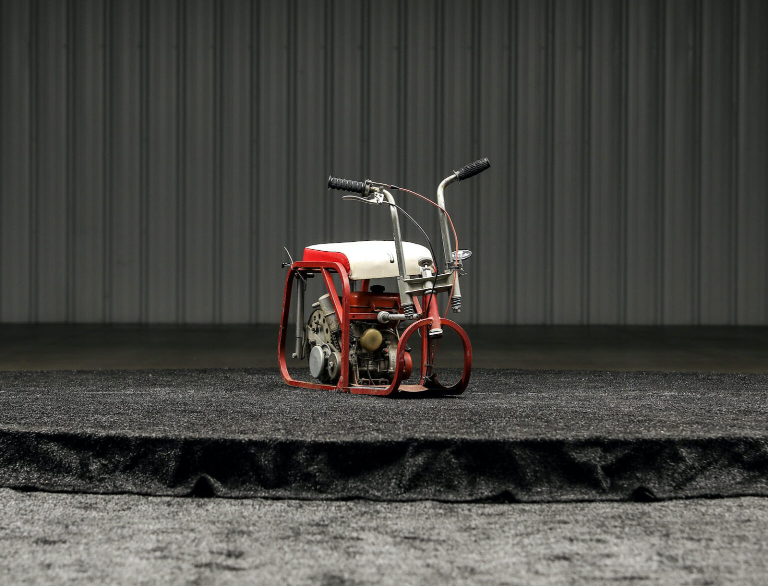 A Rare Fuji Go Devil Folding Mini Scooter – The "Suitcase Motorcycle"